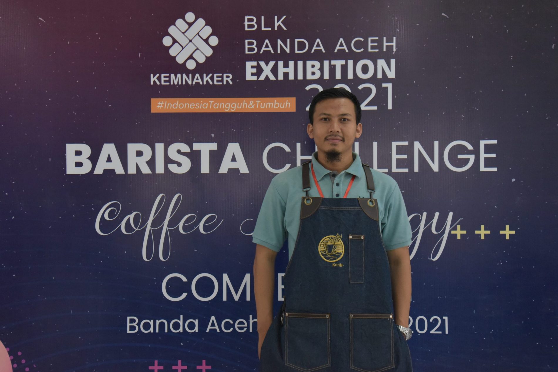 Juara Barista Challenge 2021 di acara BLK Banda Aceh Exhibition 2021 ...