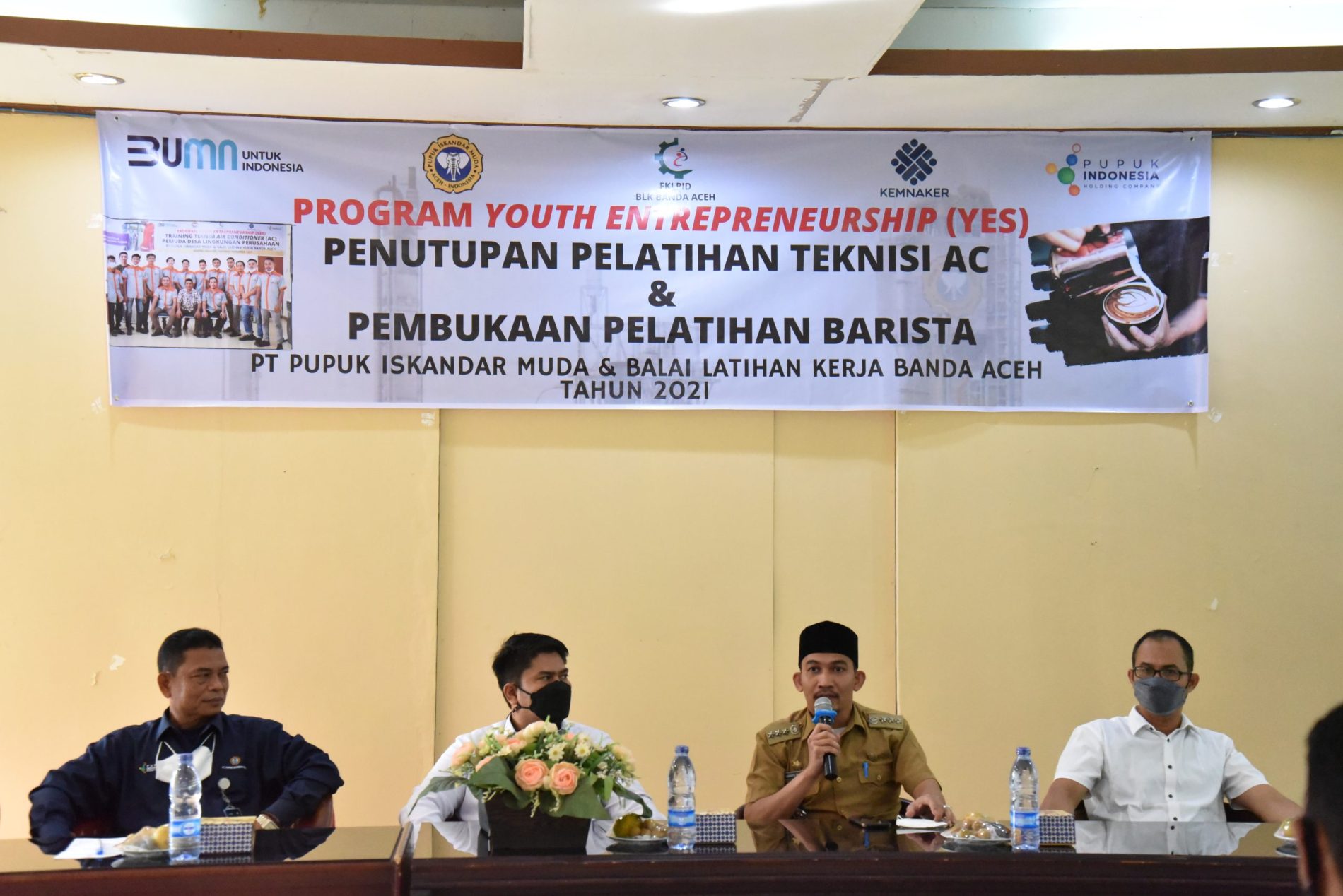 Penutupan Pelatihan Teknisi AC dan Pembukaan Pelatihan Barista di PT ...